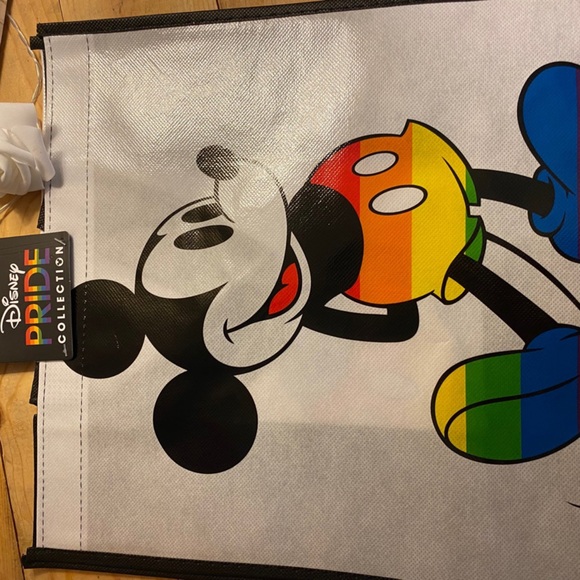 Disney | Bags | Disney Pride Collection Mickey Mouse Reusable Tote ...
